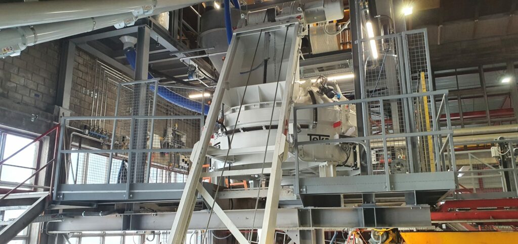 Betonaufbereitung BFS, Creabeton-Produktion Brugg • eltecna ag